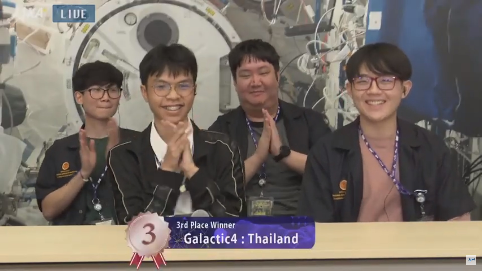 "SIIT Students, the 3rd place winner for writing software to control NASA space robot". - SIIT ...