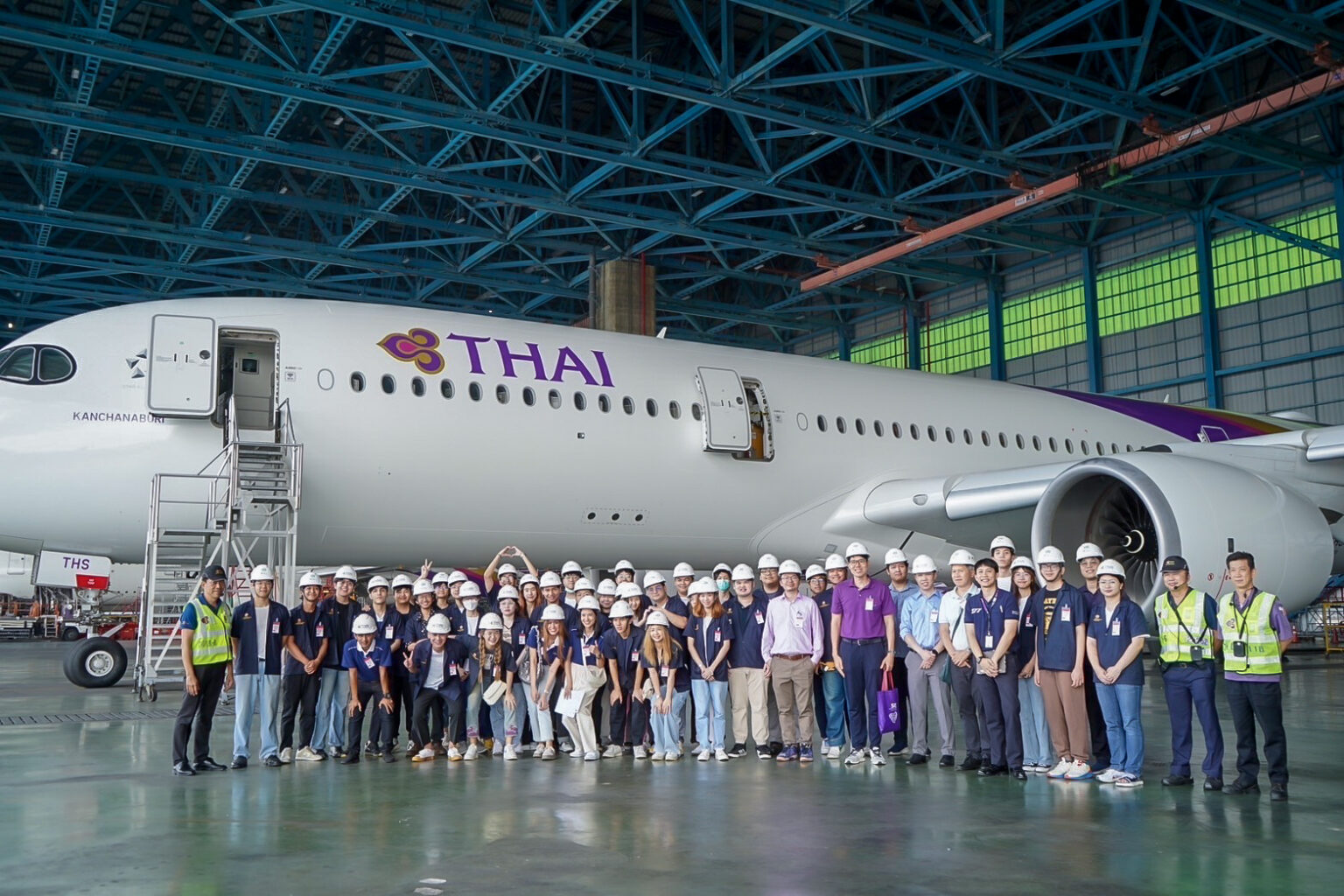 ME Site Visit at THAI's Technical Department- SIIT, Thammasat University