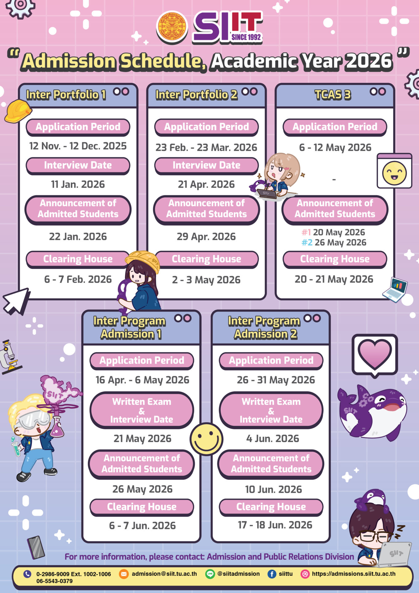 Undergraduate Programs - SIIT, Thammasat University